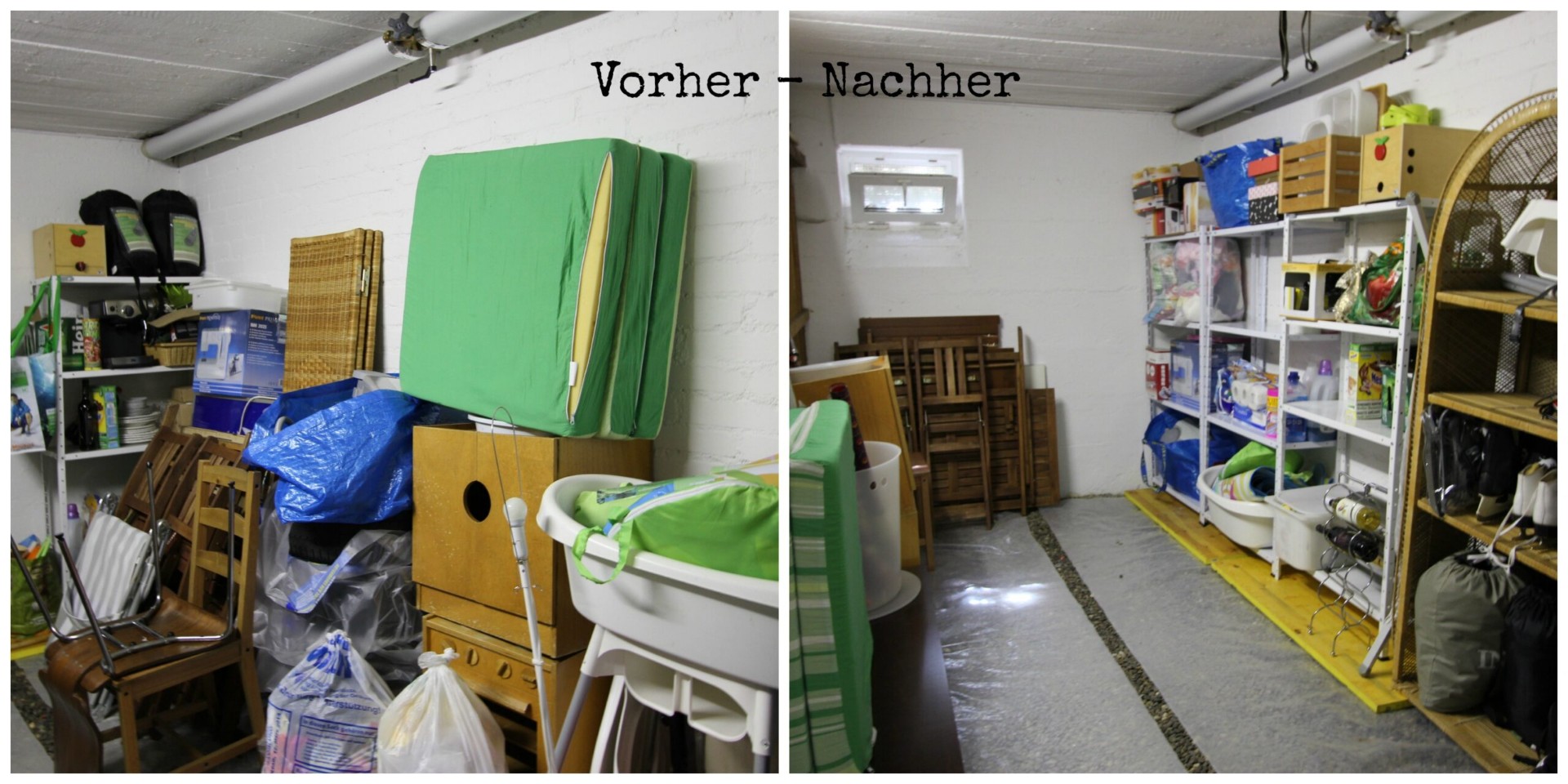 Keller Aufraumen Vorher Nachher